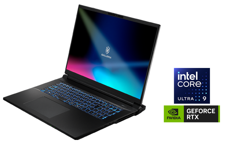 GALLERIA 最新GPUのGeForce RTX(TM) 50 シリーズ 搭載ノートPC2機種 2025年3月発売予定